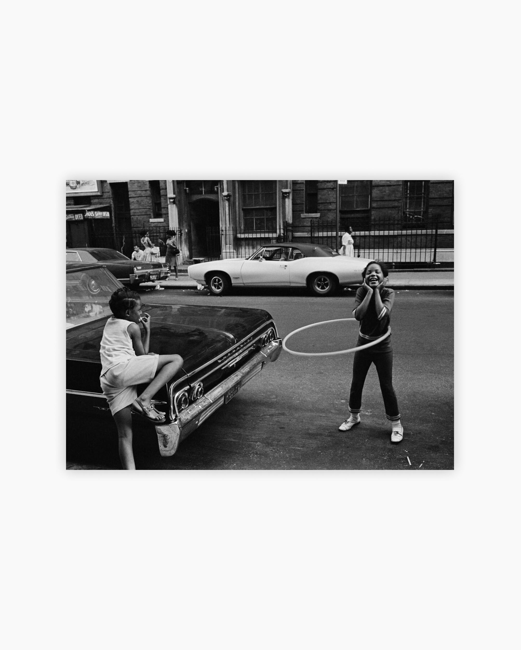 Fine Print: Children playing, New York City, 1971